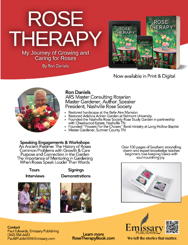 New Book Frames the Practical How-To of Growing Roses – Nashville Rose ...